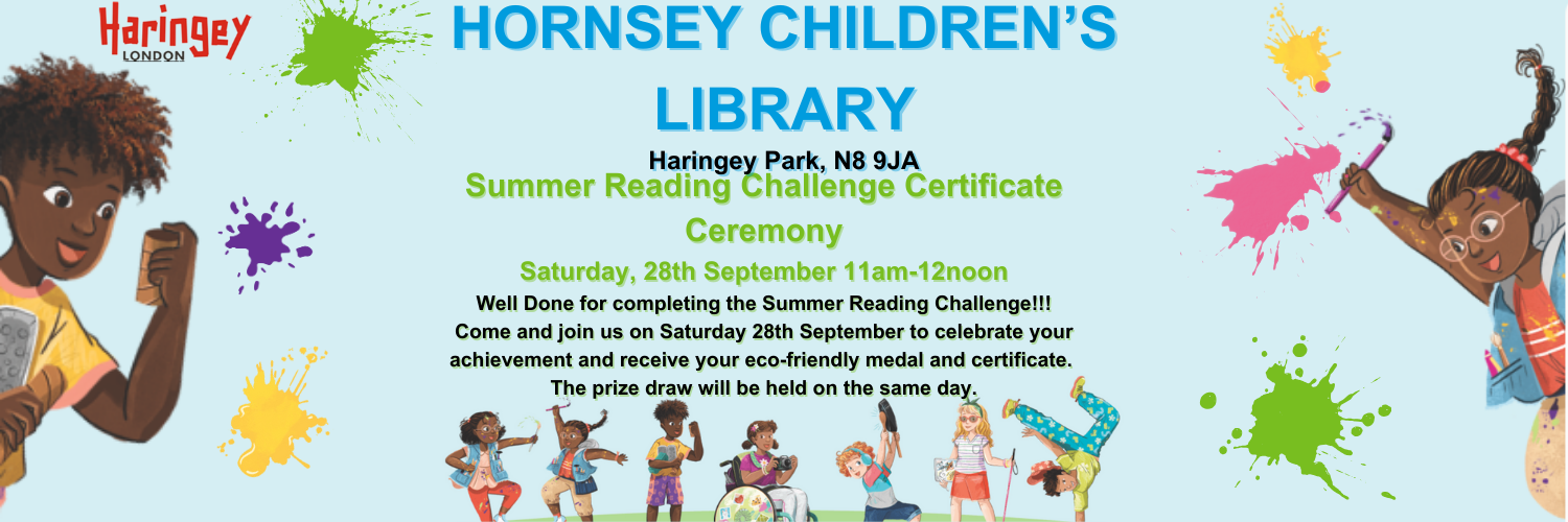 Summer Reading Challenge Certificate Ceremony | Events | Haringey Libraries