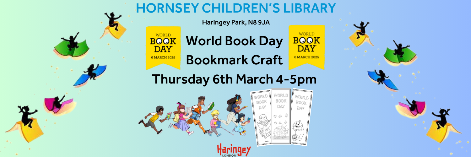 World Book Day – Bookmarks | Events | Haringey Libraries